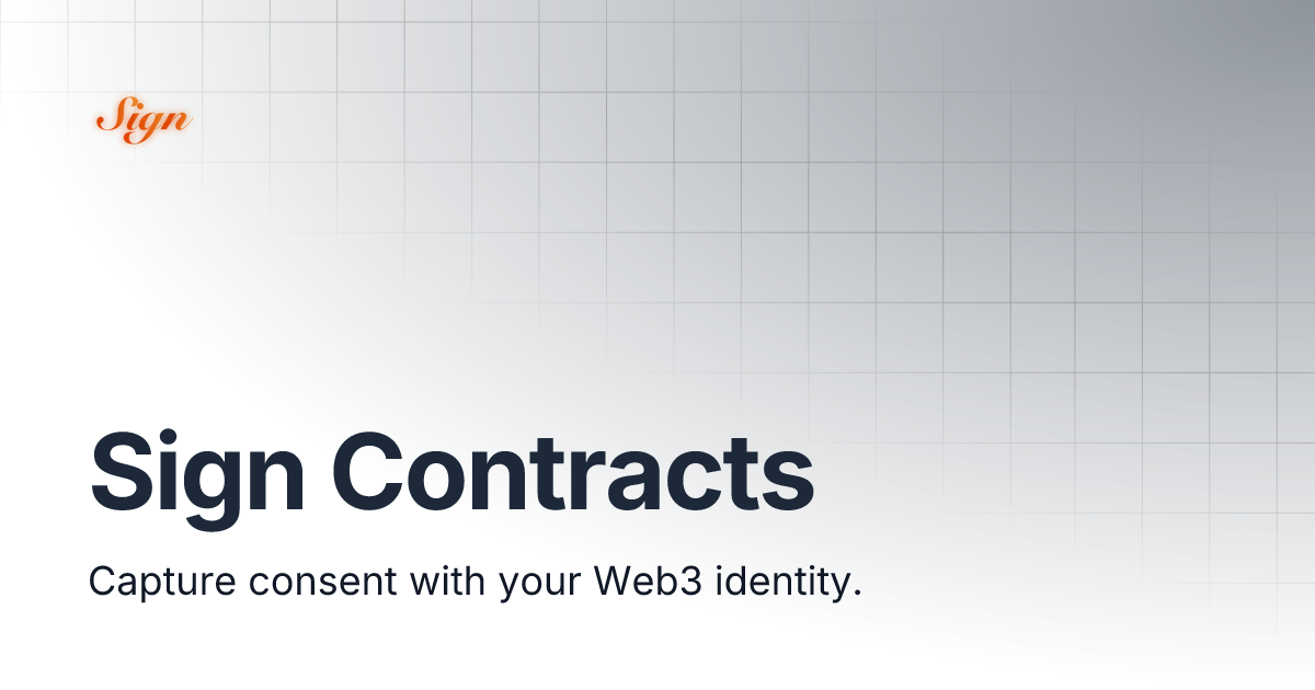 Sign Contracts | EthSign Docs